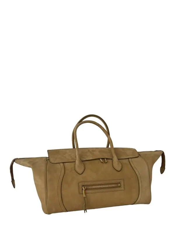 Celine Luggage In Calfskin - Beige