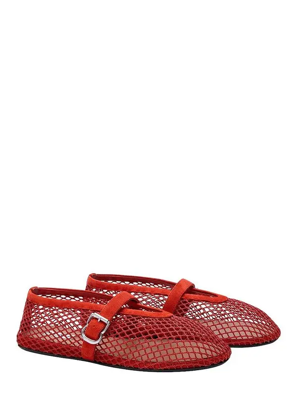 Alaïa Ballet Flat - Orange Brule