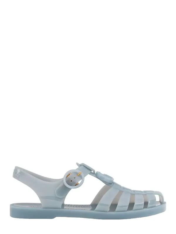 Gucci Double G Rubber Sandal - Blue