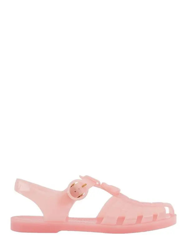 Gucci Double G Rubber Sandal - Pink