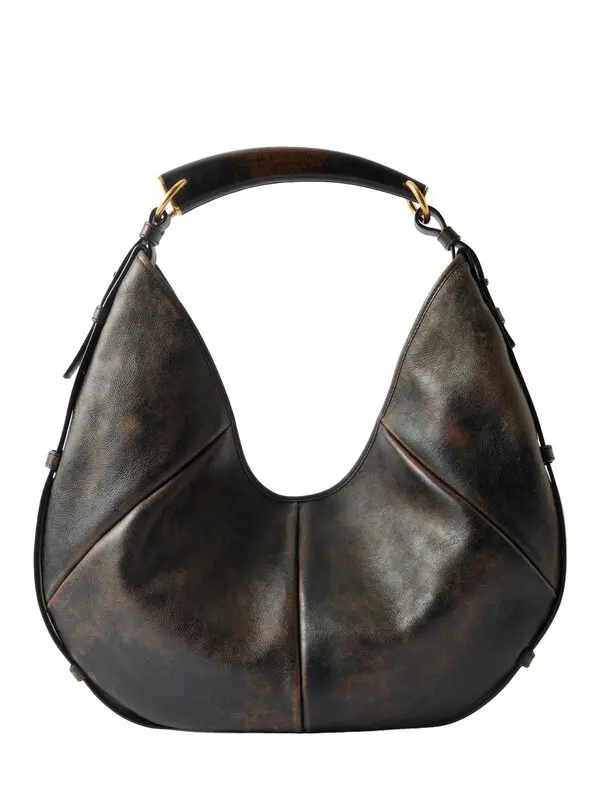 Saint Laurent Mombasa Shoulder Bag - Brown
