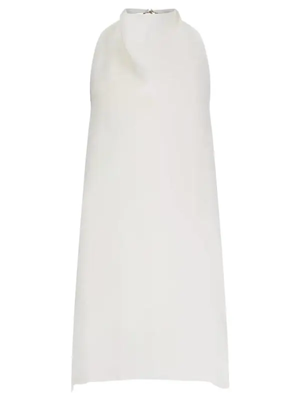 STEPHAN JANSON Halterneck Mini Dress - Neutrals