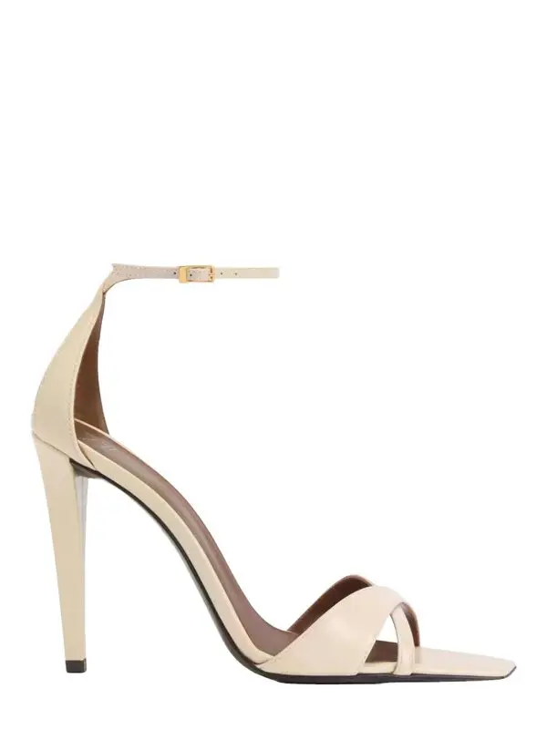GIUSEPPE ZANOTTI Brivido Cruz Stiletto Sandals - White