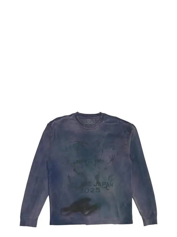 Nike X Cactus Jack X Fragment Ise Mie Long-sleeve Sweatshirt - Blue