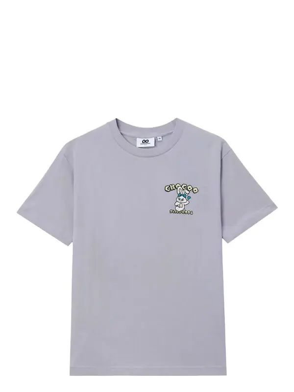 CHOCOOLATE Rabbit-print T-shirt - Purple