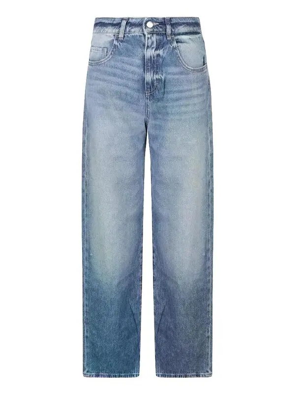 ICON DENIM LOS ANGELES Poppy Washed-effect Jeans - Blue