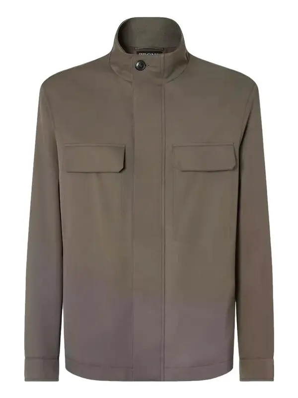 Zegna Flap-pocket Jacket - Green