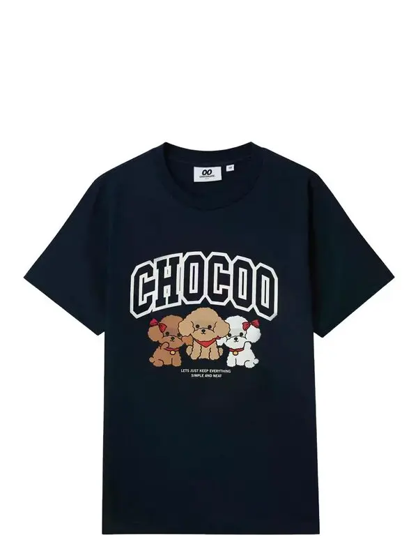 CHOCOOLATE Graphic-print T-shirt - Blue