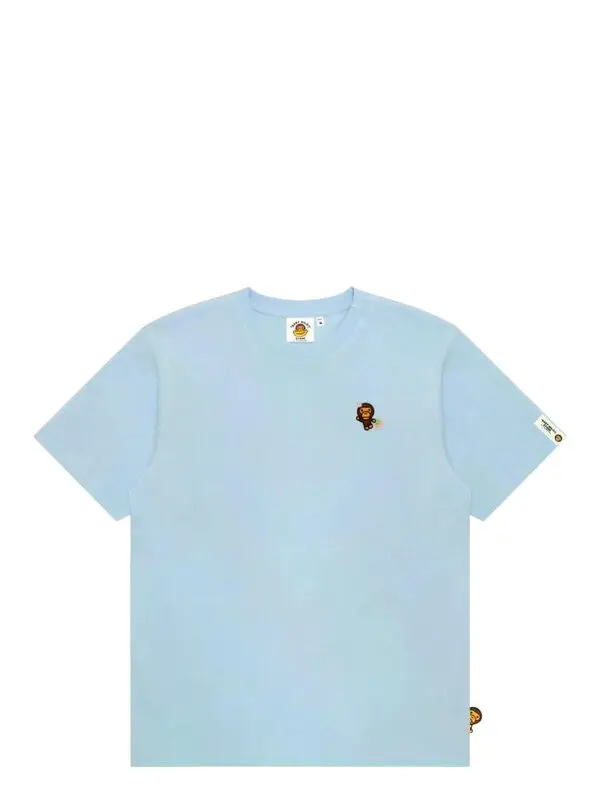 A BATHING APE Crew-neck Printed T-shirt - Blue