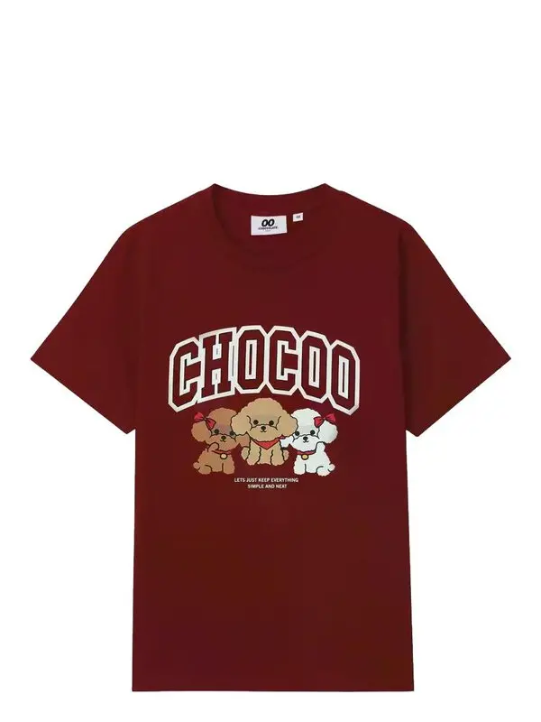 CHOCOOLATE Graphic-print T-shirt - Red