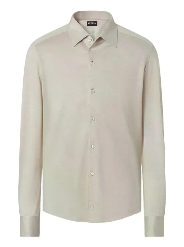 Zegna Beige Shirt - Neutrals
