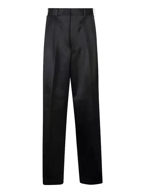 Junya Watanabe Pleated Trousers - Black