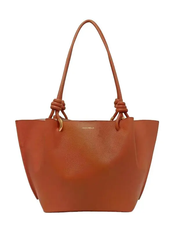 COCCINELLE Finn Leather Tote - Brown
