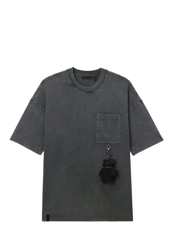 FIVE CM Pocket-charm T-shirt - Grey