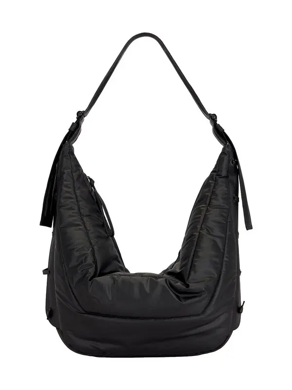 LEMAIRE Large Soft Game Bag - Ash Black