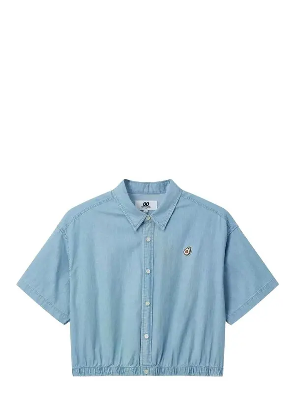 CHOCOOLATE Collared Shirt - Blue