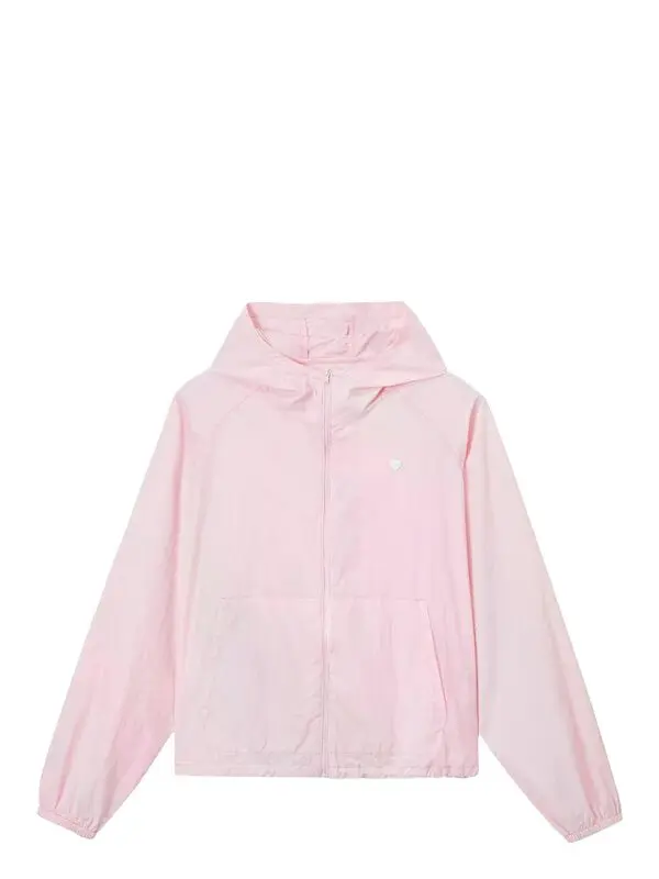 CHOCOOLATE Hooded Zip Jacket - Pink