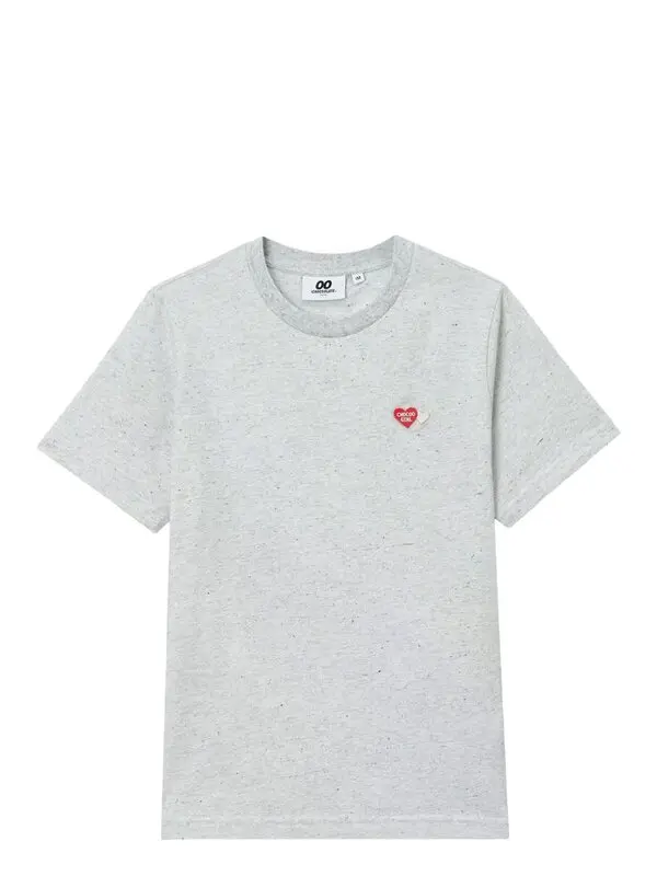 CHOCOOLATE Heart-motif T-shirt - Grey