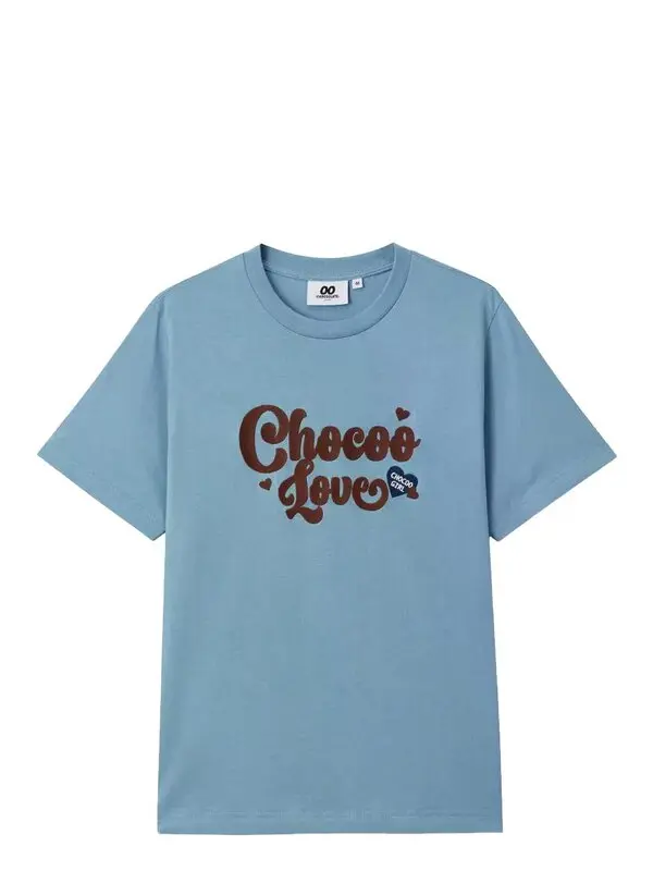 CHOCOOLATE Logo T-shirt - Blue