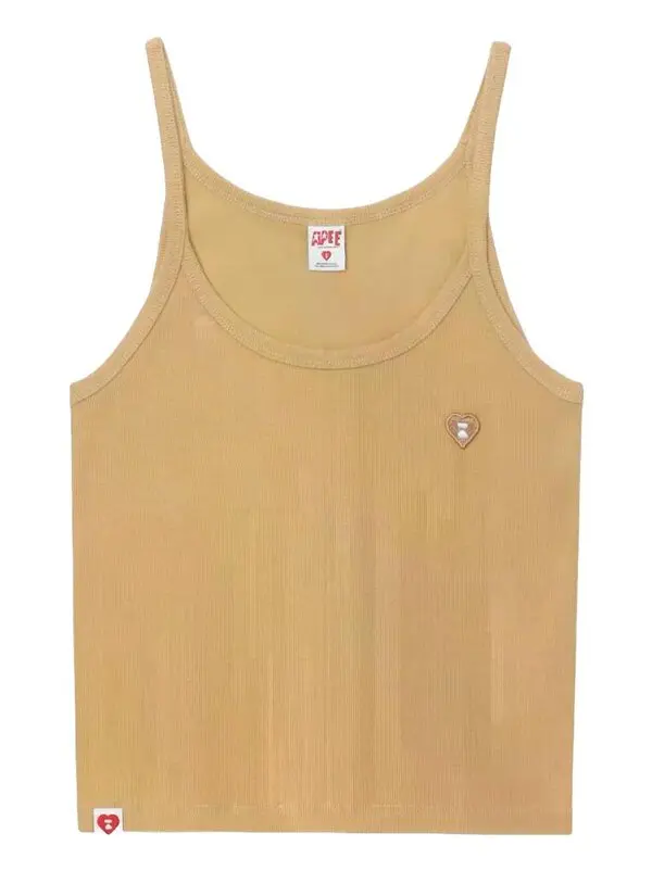 AAPE BY *A BATHING APE Heart-motif Top - Neutrals