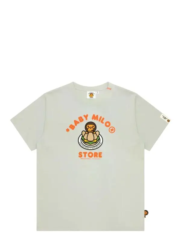 A BATHING APE Graphic-print T-shirt - Neutrals