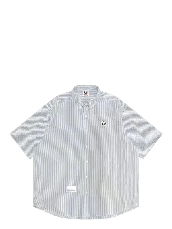 AAPE BY *A BATHING APE Striped Shirt - White
