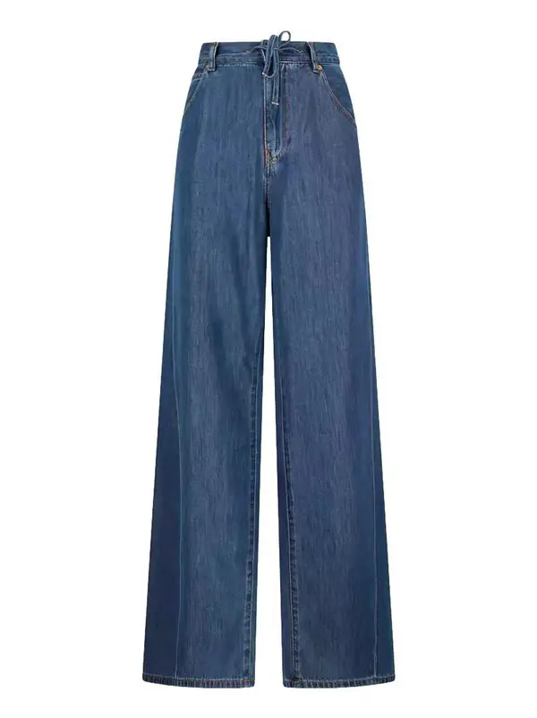 DARKPARK Iris Bag Trousers - Blue