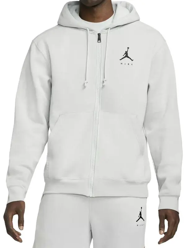 JORDAN Jumpman Zip-up Hoodie - Grey