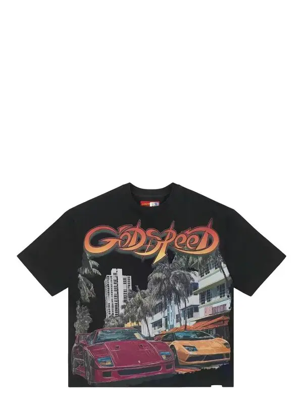 GODSPEED South Beach Drive T-shirt - Black