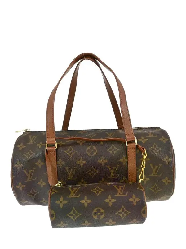 LOUIS VUITTON 1993 Papillon 30 Monogram Handbag - Brown