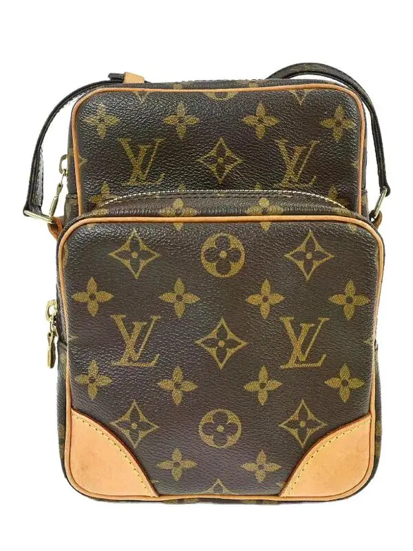 LOUIS VUITTON 2006 Amazone Monogram Crossbody Bag - Brown