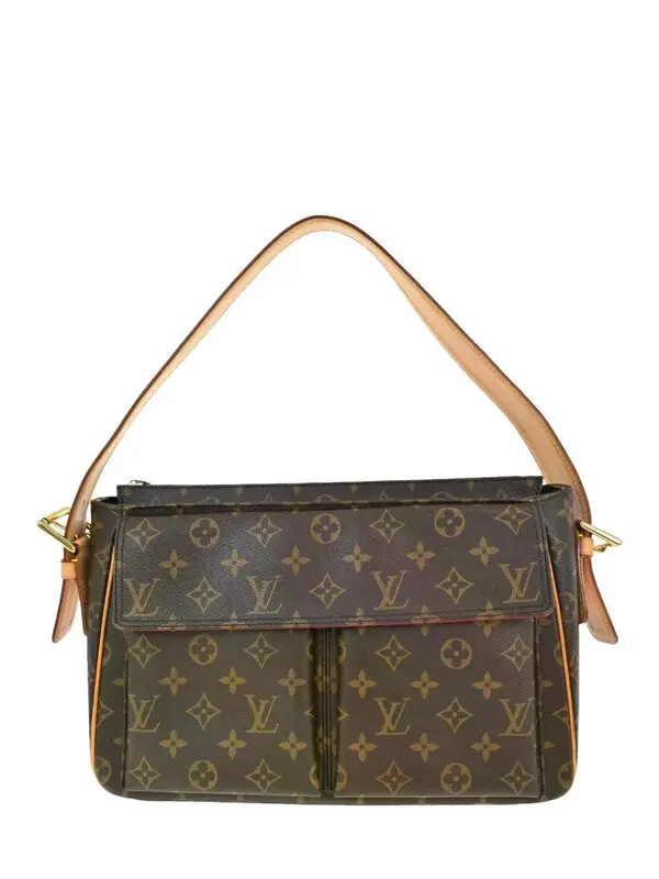 LOUIS VUITTON 2003 Viva Cite Gm Monogram Shoulder Bag - Brown
