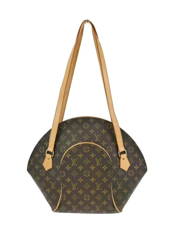 LOUIS VUITTON 1998 Ellipse Monogram Shoulder Bag - Brown