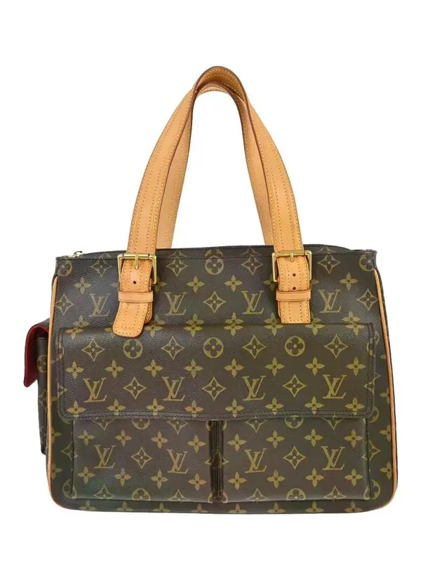 LOUIS VUITTON 2004 Multipli-cité Monogram Handbag - Brown