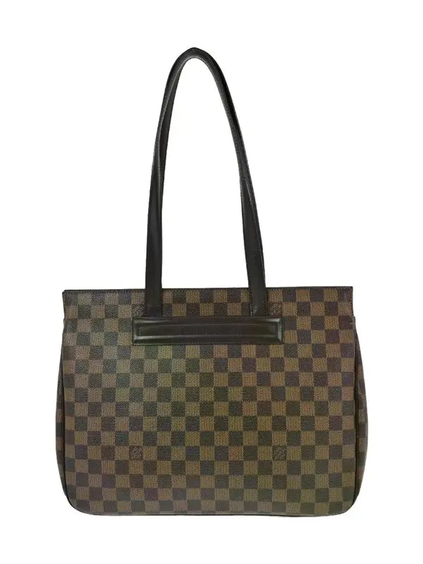 LOUIS VUITTON 2003 Pm Damier Parioli Shoulder Bag - Brown