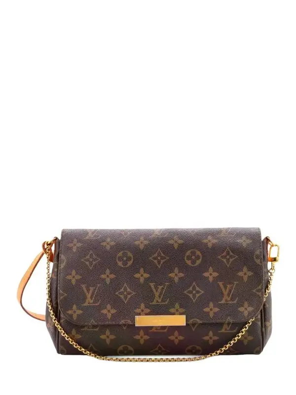 LOUIS VUITTON Favorite Handbag Monogram Canvas Mm - Brown