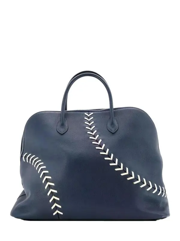Hermès Bolide 1923 Baseball Bag Evercolor 45 Travel Bag - Blue