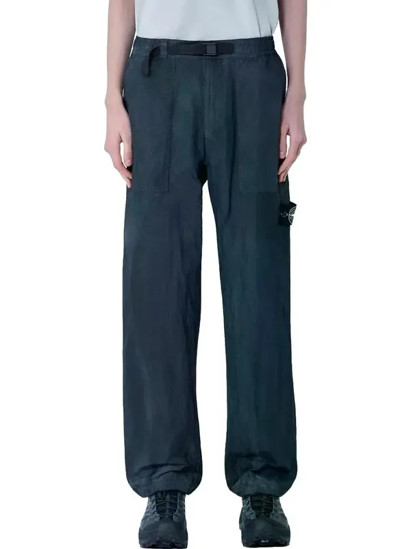 Stone Island Elastic-waist Trousers - Black