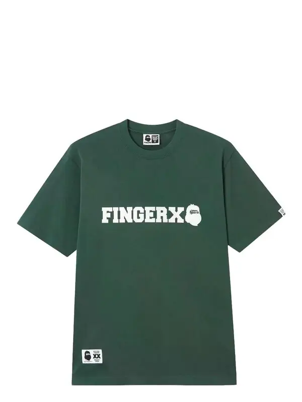 FINGERCROXX Logo T-shirt - Green