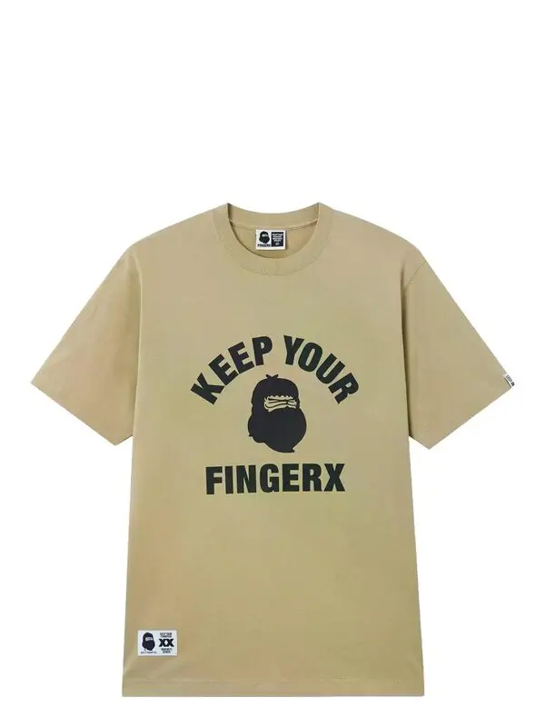 FINGERCROXX Keep Your Fingerx T-shirt - Neutrals