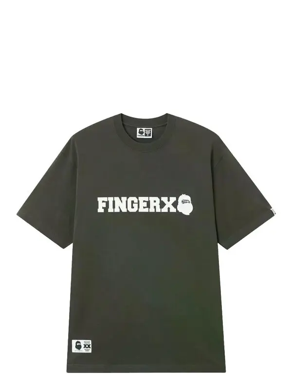 FINGERCROXX Logo T-shirt - Grey