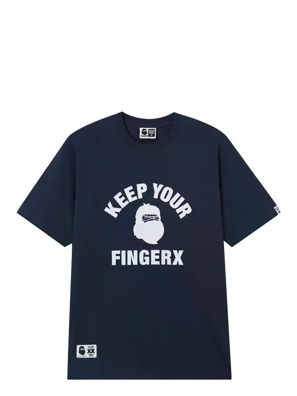 FINGERCROXX Graphic T-shirt - Blue
