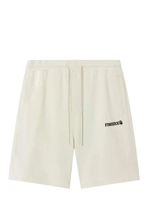 FINGERCROXX Drawstring Shorts - Neutrals