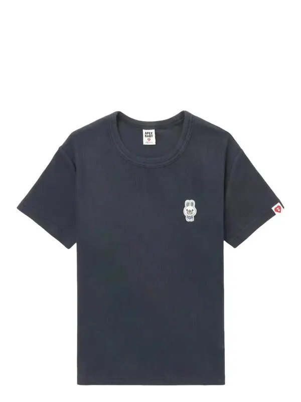 AAPE BY *A BATHING APE Appliqué T-shirt - Blue