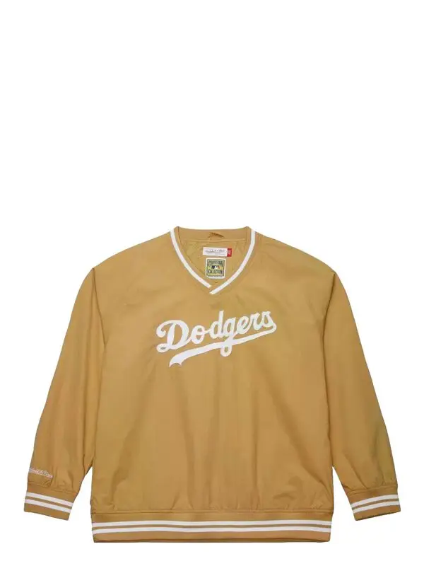Mitchell & Ness Mlb Los Angeles Dodgers Cooperstown Pullover - Neutrals