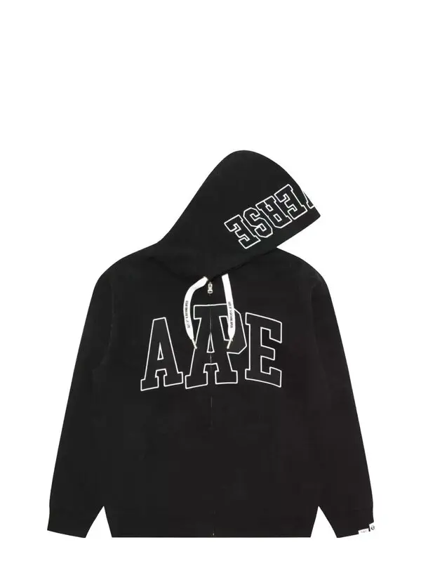 AAPE BY *A BATHING APE Zip-up Hoodie - Black