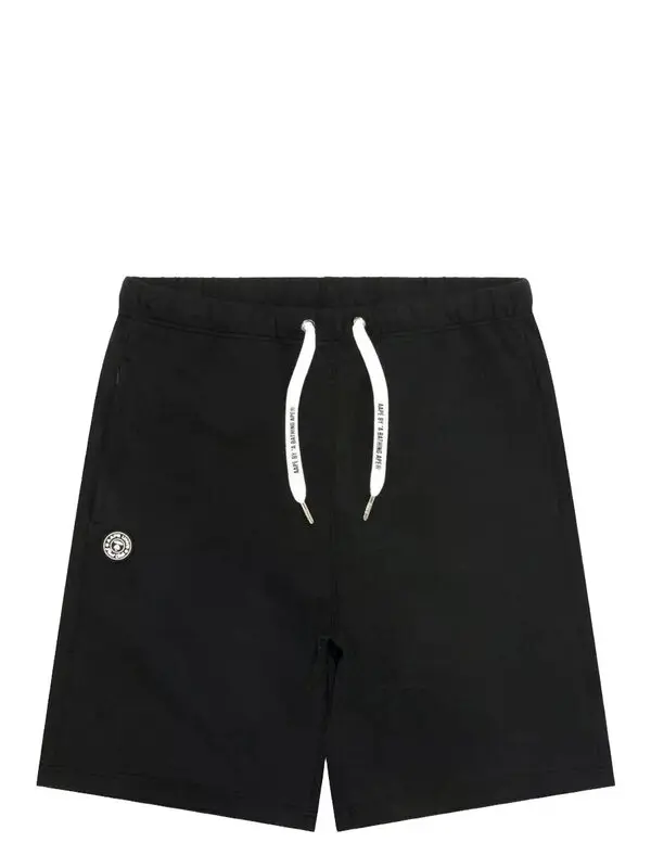AAPE BY *A BATHING APE Logo-detail Shorts - Black