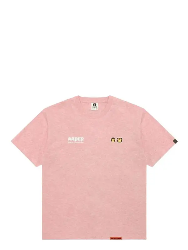 AAPE BY *A BATHING APE Graphic-print T-shirt - Pink