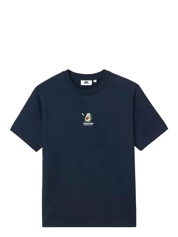 CHOCOOLATE Embroidered T-shirt - Blue