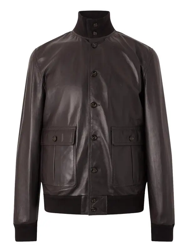 VALSTAR Valstarino Leather Jacket - Brown